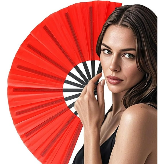 Oncpcare 10 Pcs Boots on The Ground Hand Fan Bulk, Folding Popping ...