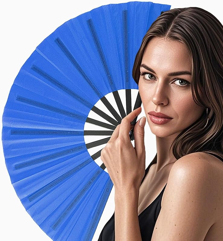 Oncpcare 10 Pcs Boots on The Ground Hand Fan Bulk, Folding Popping ...