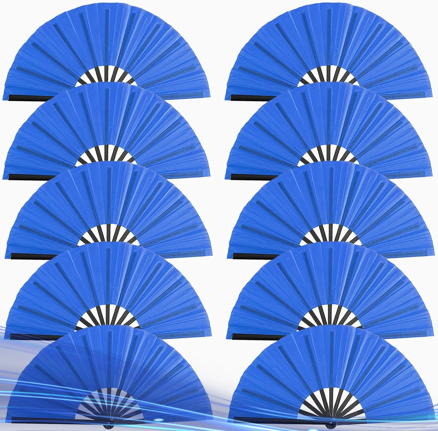 Oncpcare 10 Pcs Boots on The Ground Hand Fan Bulk, Folding Popping ...