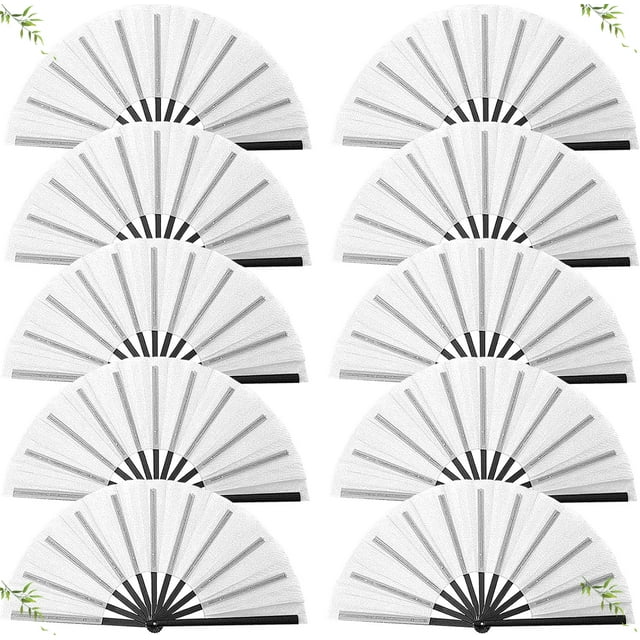 Oncpcare 10 Pcs Boots on The Ground Hand Fan Bulk, Folding Popping ...