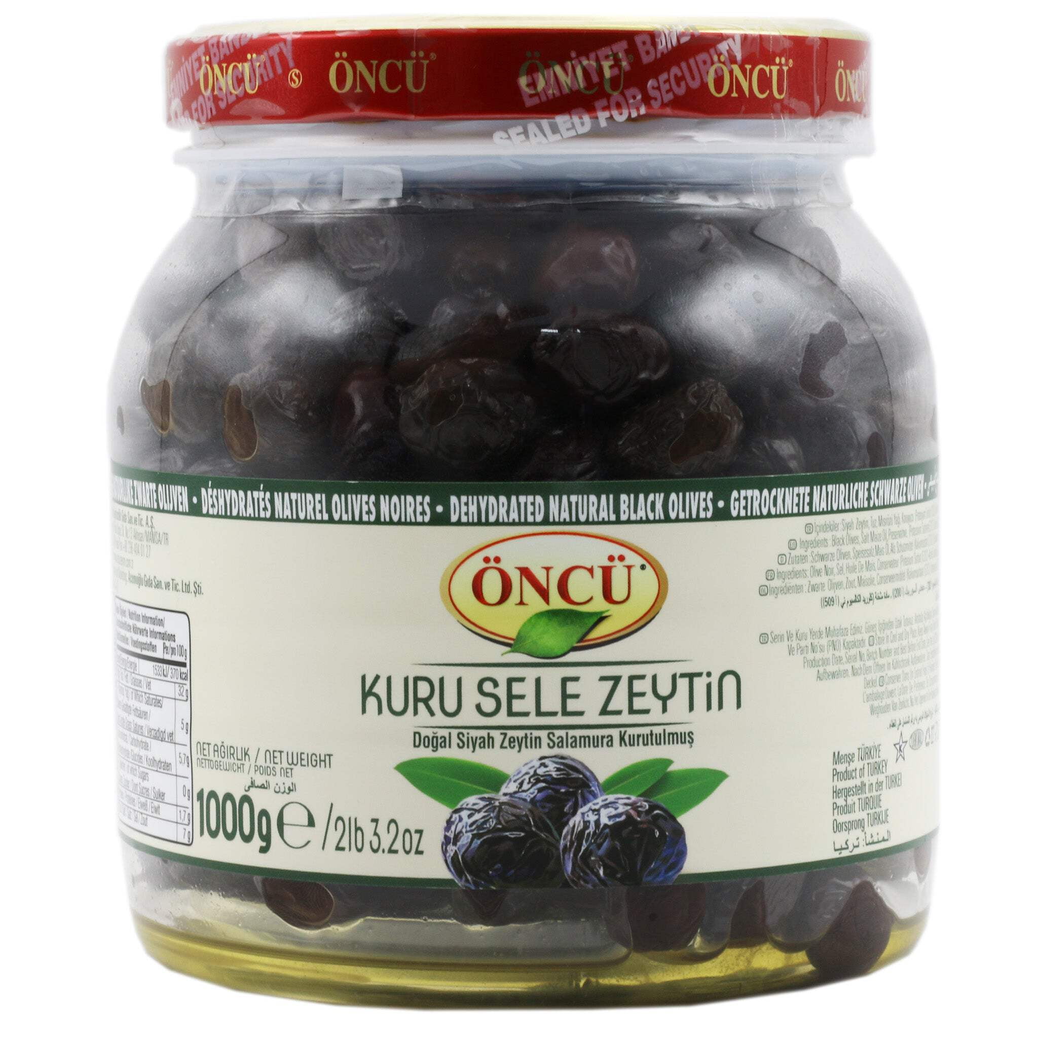 Oncu Dried Black Olives (Kuru Sele) 2.20 LB (1000 Gr) - Walmart.com