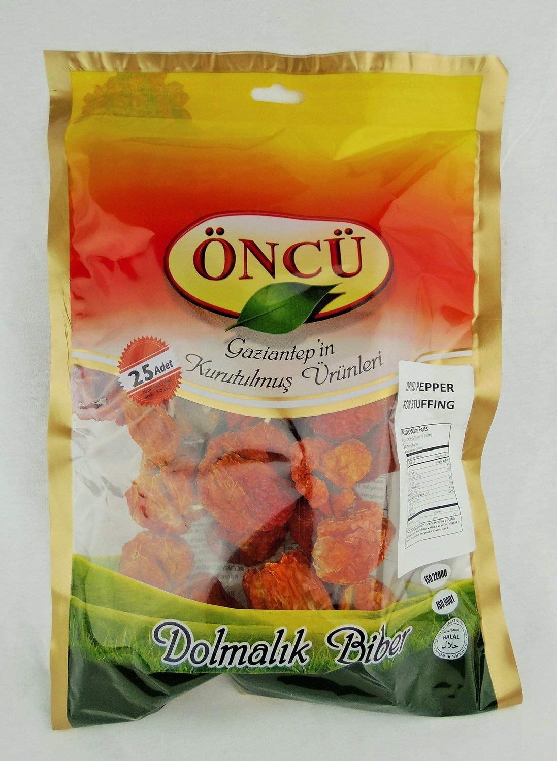 Oncu (Kurutulmus Biber) 25 PCS - Walmart.com