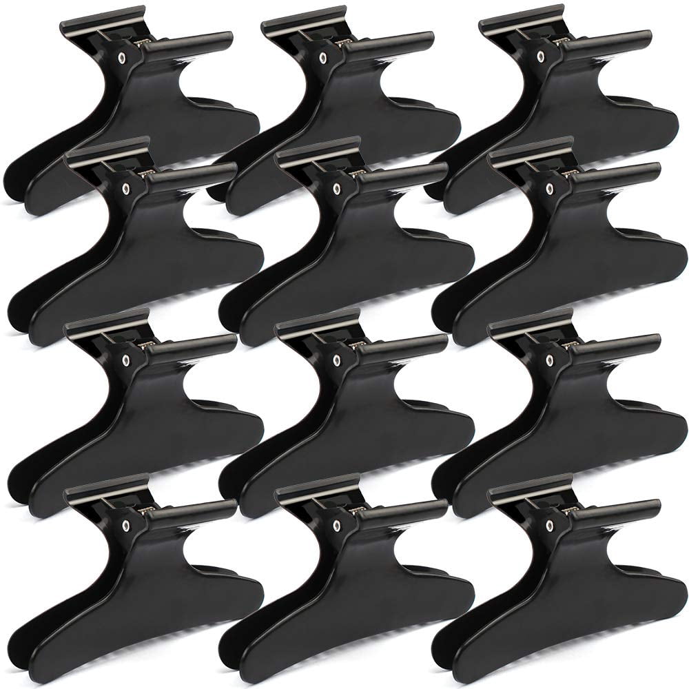 Ondder Clips for OKA4 Styling Sectioning Black Butterfly Clips Clamps ...