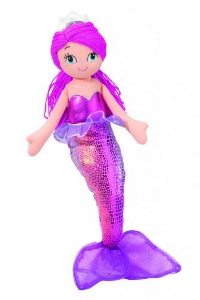 Douglas Toys Ondine Pink Mermaid Plush Stuffed Toy, 14" plus Tail ...