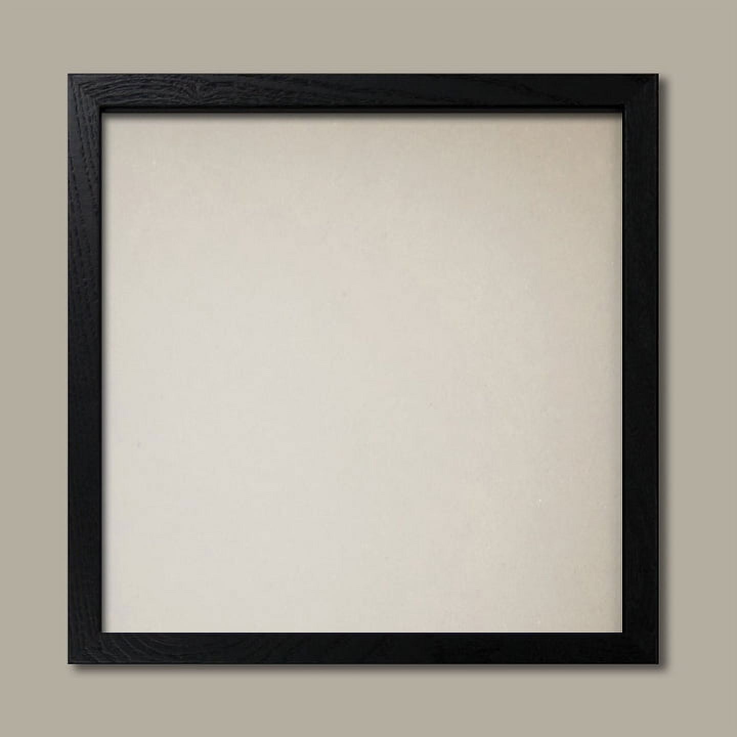 One 12x12in Solid Black Wood Frame; Ready to Hang - Walmart.com