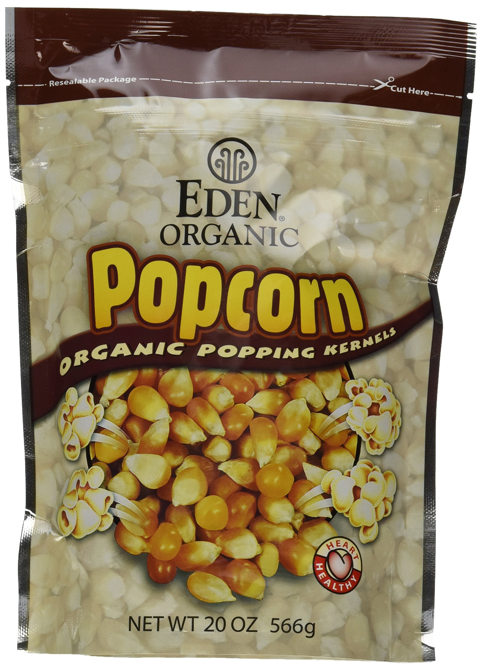 One 20 oz Eden Foods Organic Popcorn Kernels - Walmart.com