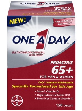 One A Day 50+ Adults in One A Day Vitamins - Walmart.com