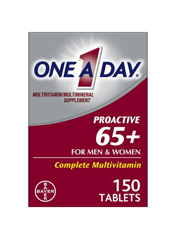 One A Day 50+ Adults in One A Day Vitamins - Walmart.com