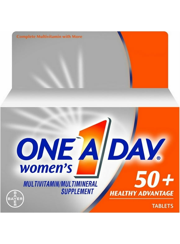 One A Day 50+ Adults in One A Day Vitamins - Walmart.com