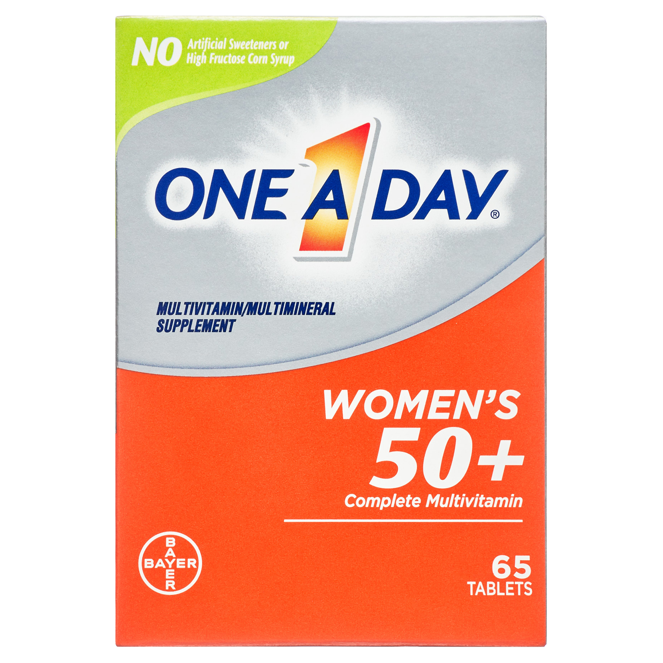 One A Day Men's 50+ Multivitamin Tablets, Multivitamins for Men, 100 Ct ...