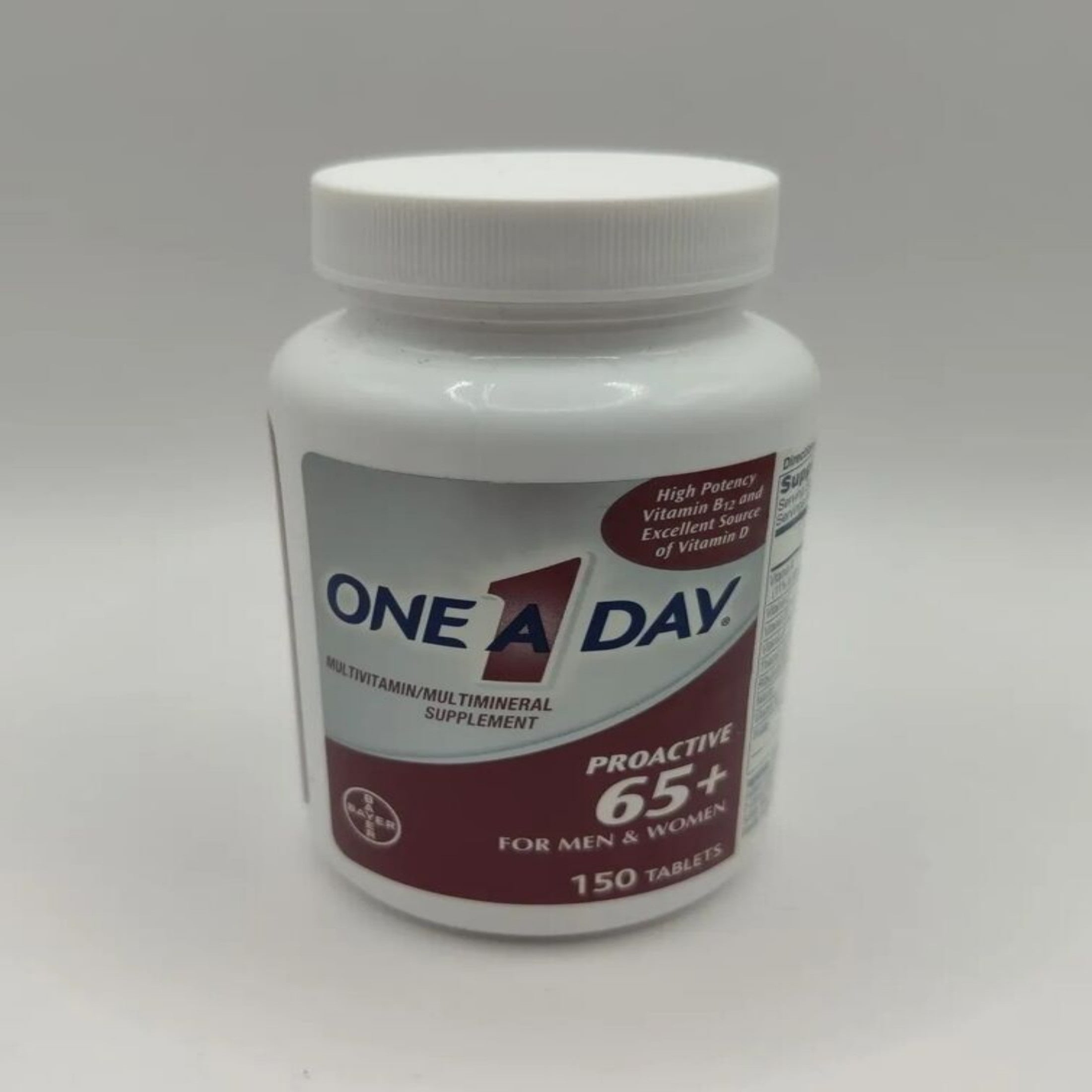 One A Proactive 65+ Mens Multivitamin, Immune Support Supplement with ...
