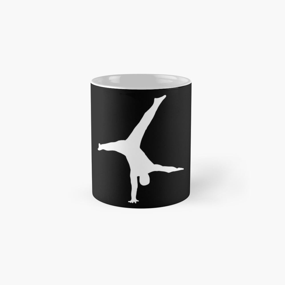 One Arm Handstand White Classic Mug - Walmart.com