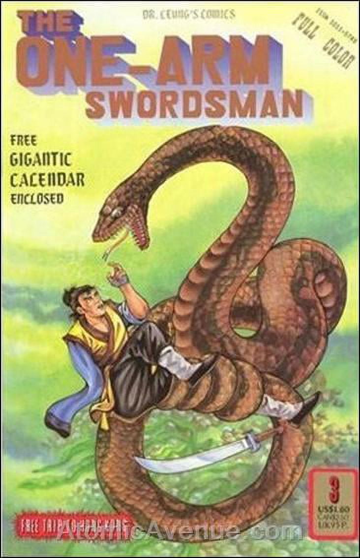 One-Arm Swordsman #3 VF ; Dr. Leung's Comic Book - Walmart.com