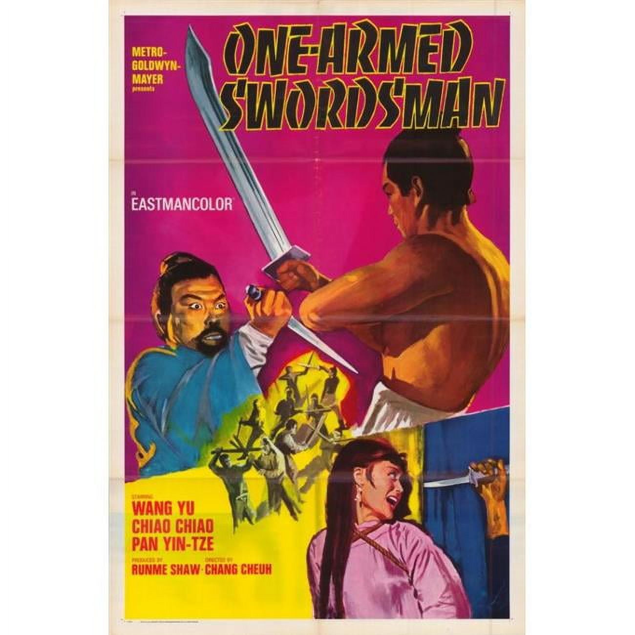 One Armed Swordsman Movie Poster - 27 x 40 in. - Walmart.com