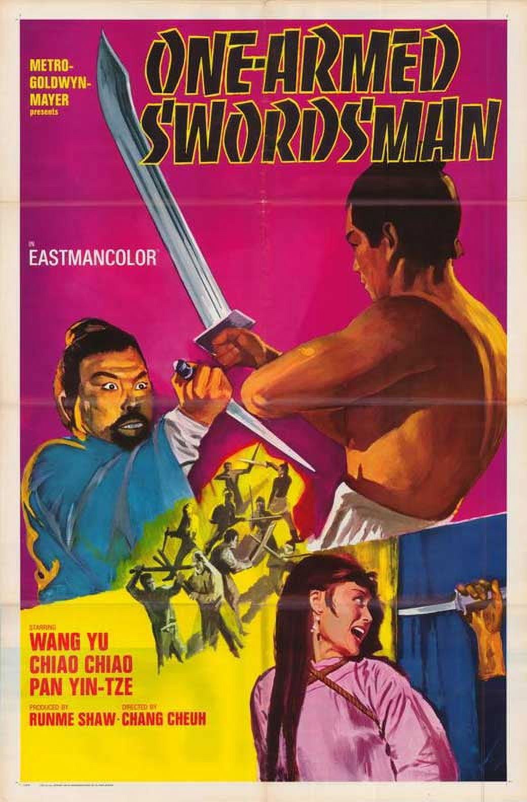 One Armed Swordsman - movie POSTER (Style A) (11" x 17") (1967 ...