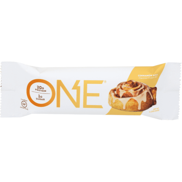 One Bar Cinnamon Roll Protein Bar 2.12 oz - Pack of 5 - Walmart.com