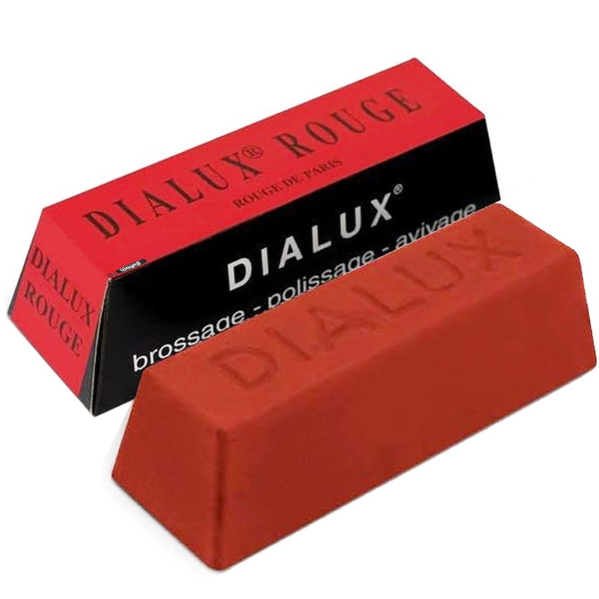 One Bar of Red Dialux ( Rouge ) Jewelers Polishing Compound Rouge ...