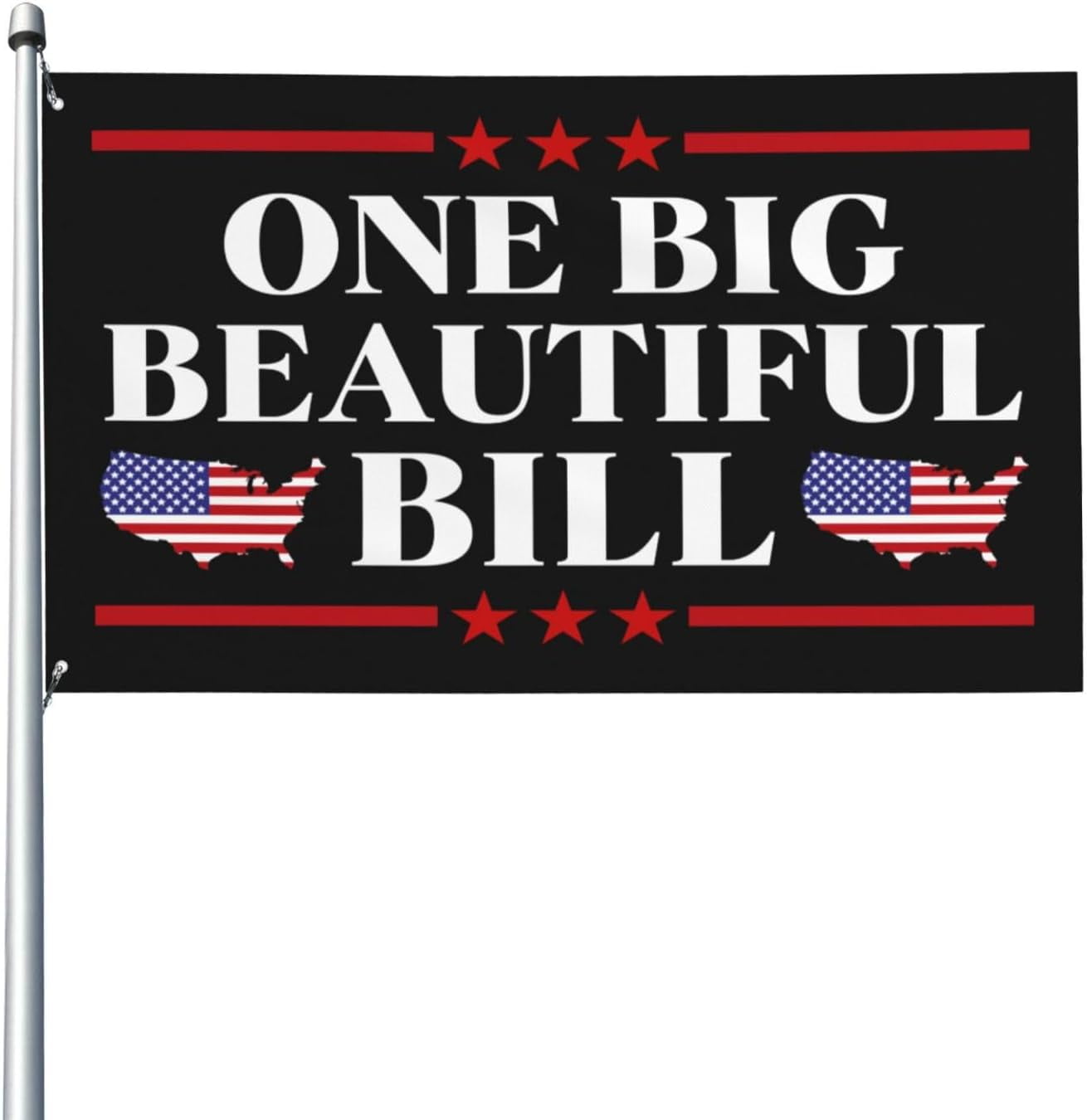 One Big Beautiful Bill Flag Obbb I Support One Big Beautiful Bill Flag ...