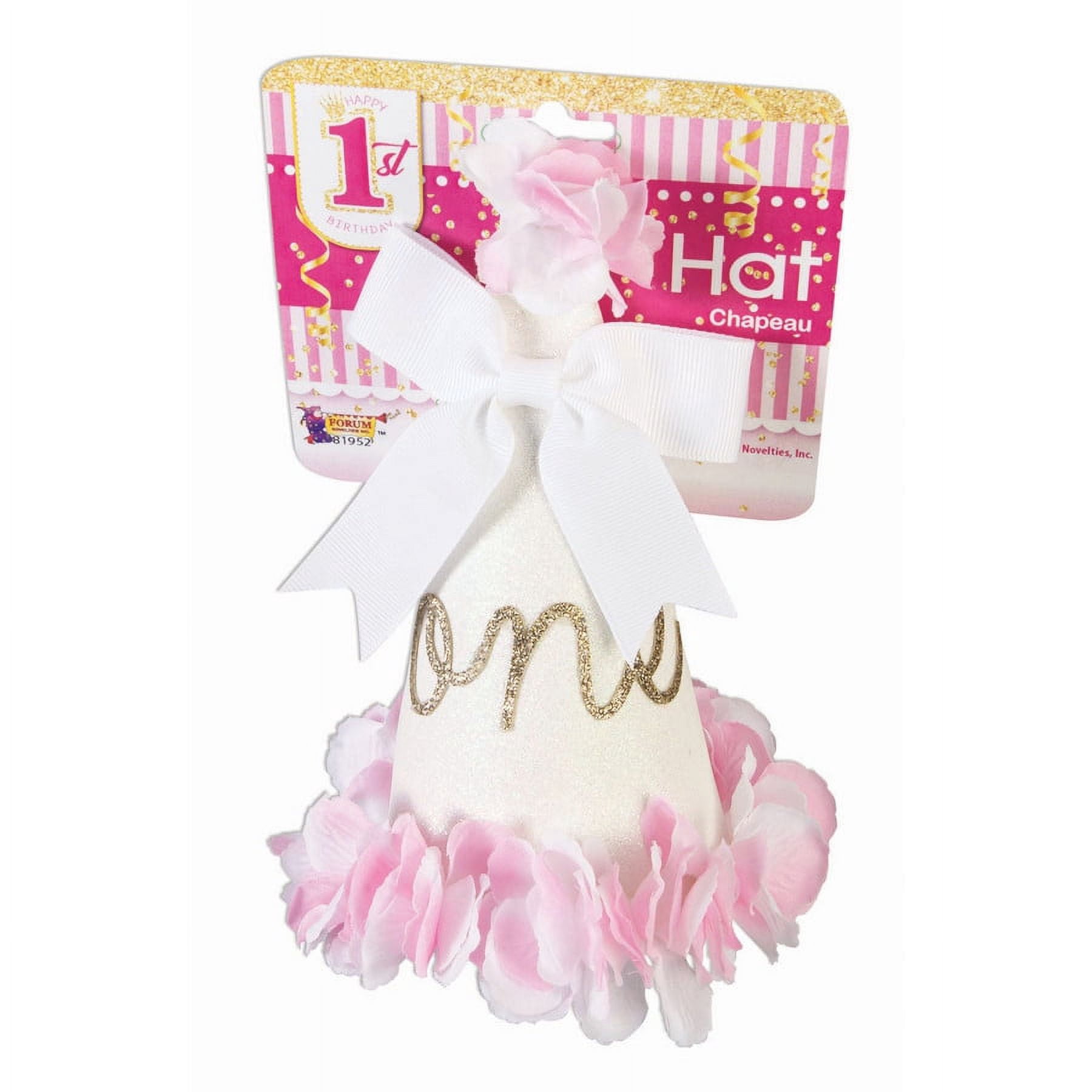 One Birthday Cone Hat - Walmart.com