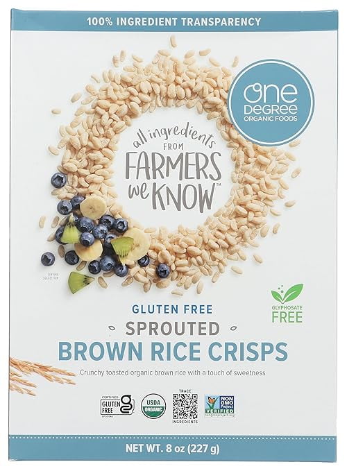 One° Cereal Rice Crisp Brown, 8 Oz - Walmart.com