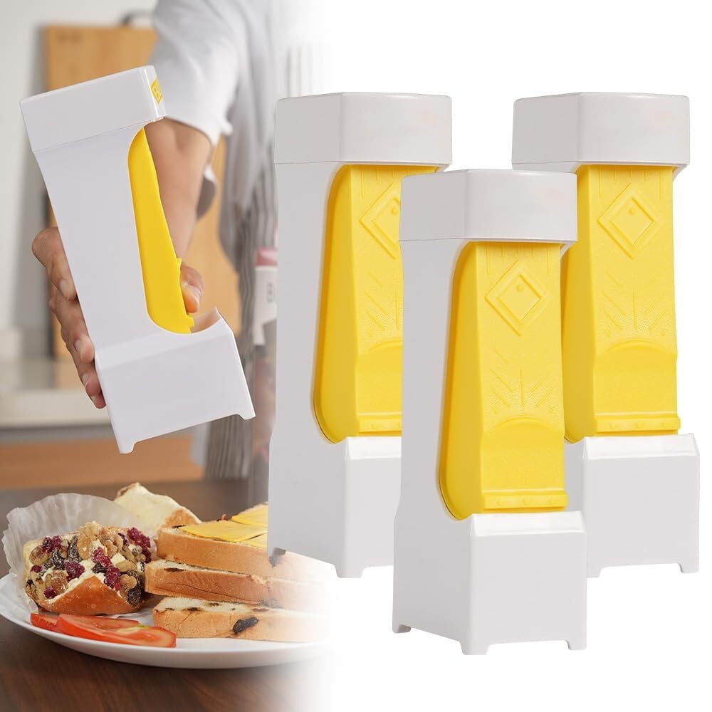 One Click Stick Butter Cutter, Cheese Splitter, Butters Dispenser and ...