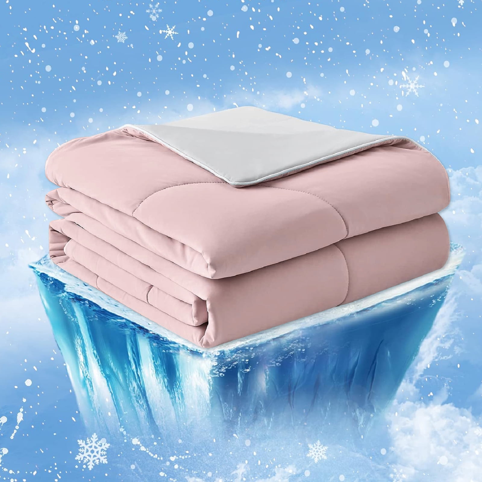 One Cold Sense Reversible Cold Effect Cooling Blanket, Summer Cooling ...