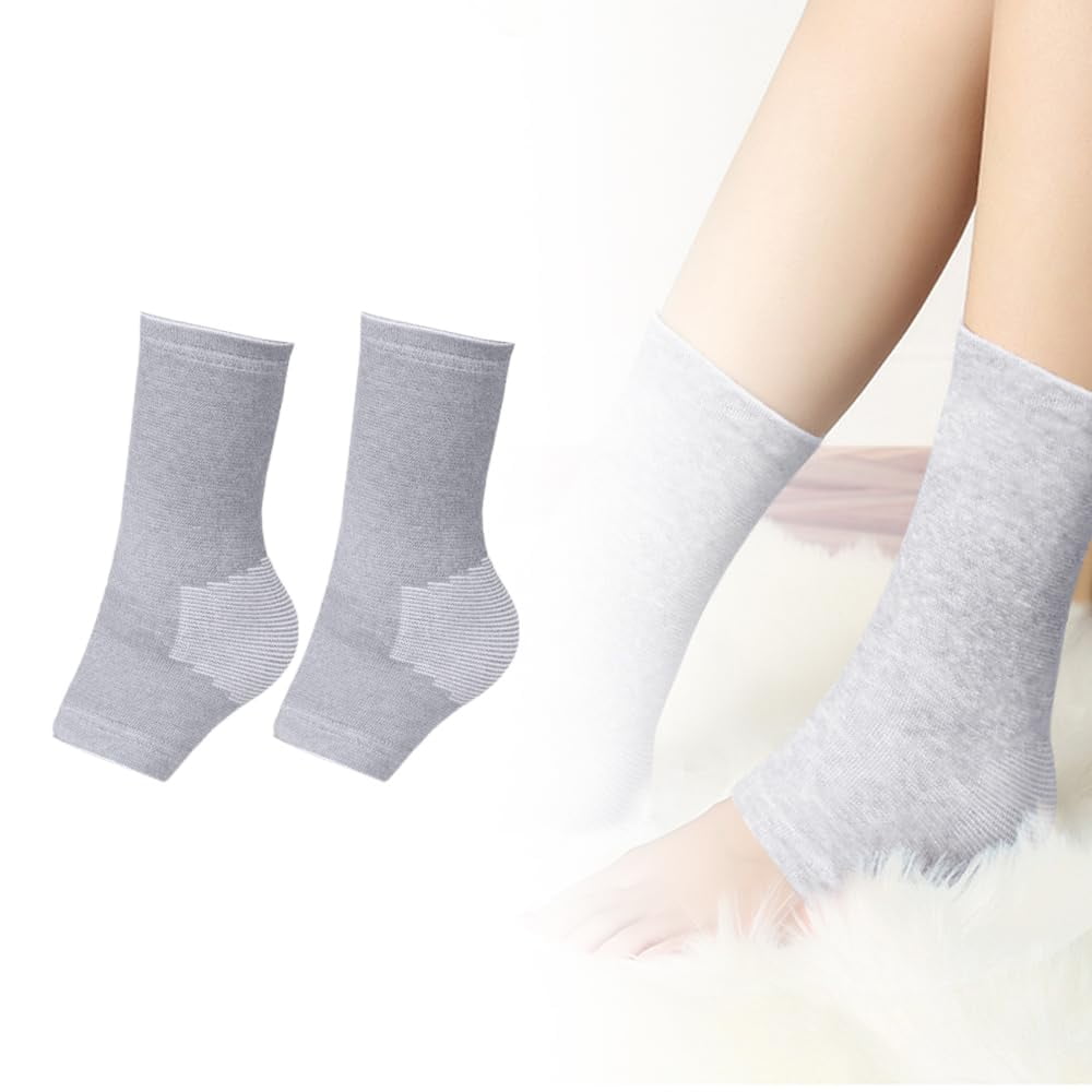 One Compress Bamboo Foot Sleeves, Ankle Protection Socks,Ankle ...
