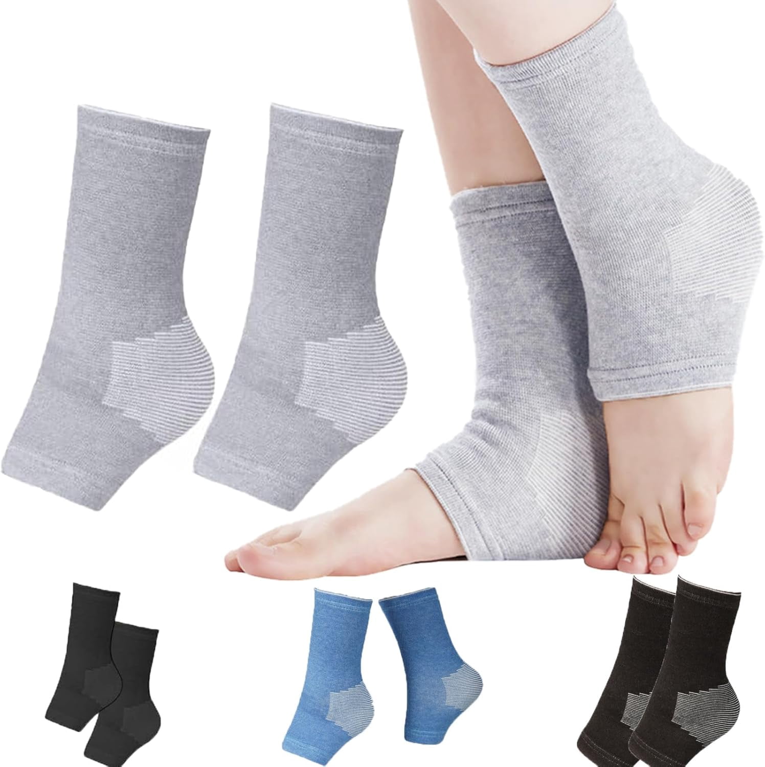 One Compress Bamboo Foot Sleeves Women, Bamboo Foot Sleeves for Women ...
