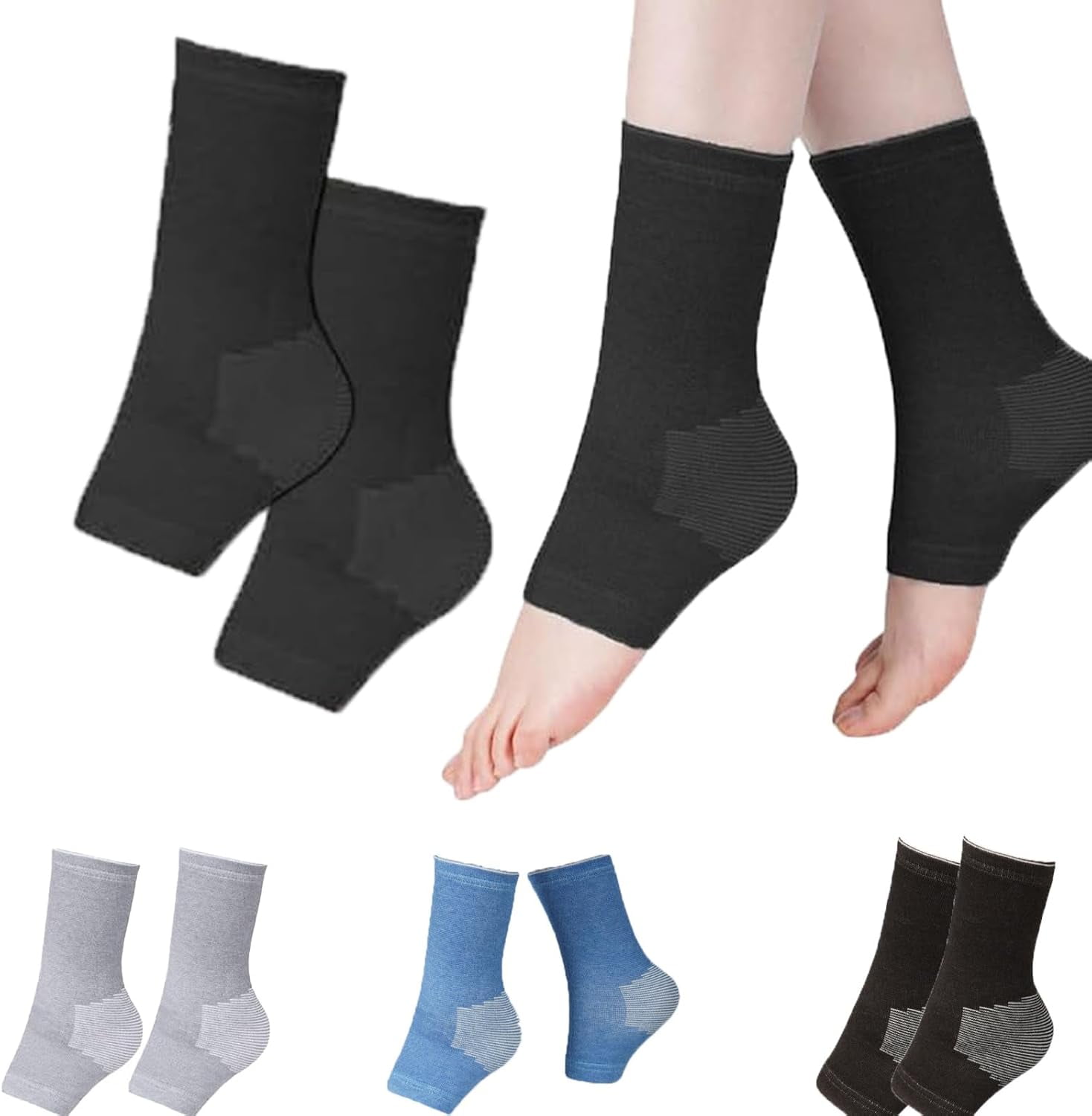 One Compress Bamboo Foot Sleeves Women, Bamboo Foot Sleeves for Women ...