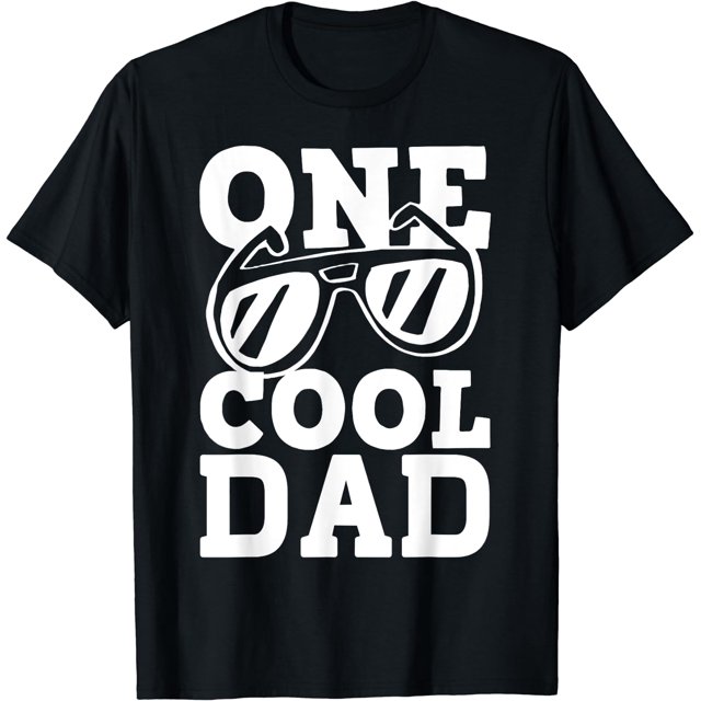 One Cool Dude 1st Birthday One Cool Dad Family Matching T-Shirt ...