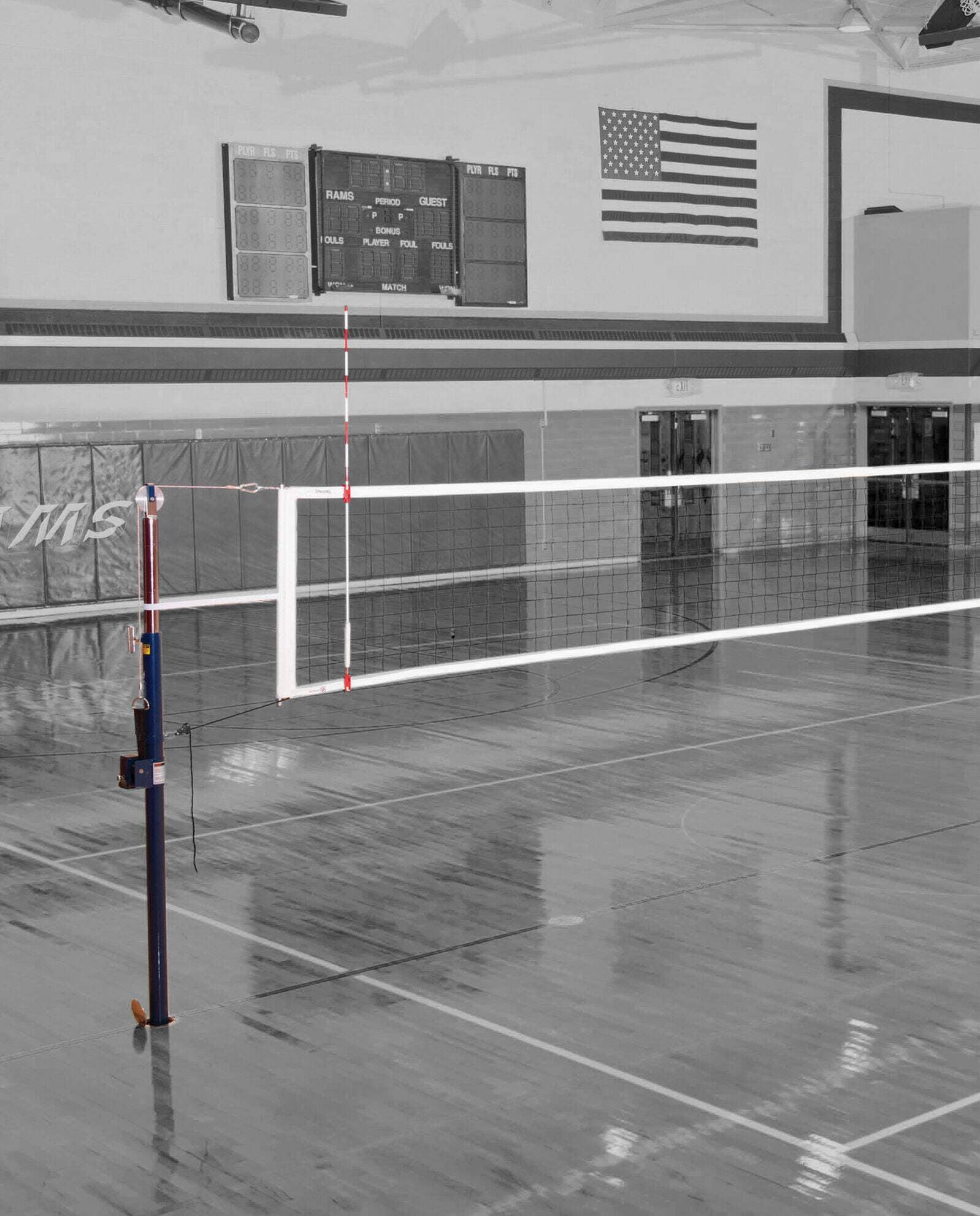 One-Court Elite Steel Volleyball System - Walmart.com