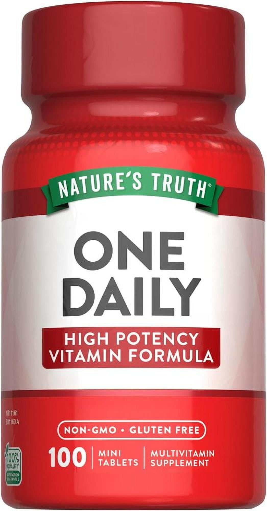 Nature's Truth Essential Everyday Multivitamin for Men & Women | Non ...