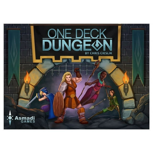 One Deck Dungeon Card Game, by Asmadi Games - Walmart.com