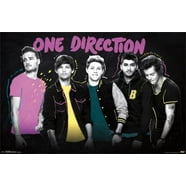 One Direction Poster Group Shot c New 24x36 - Walmart.com