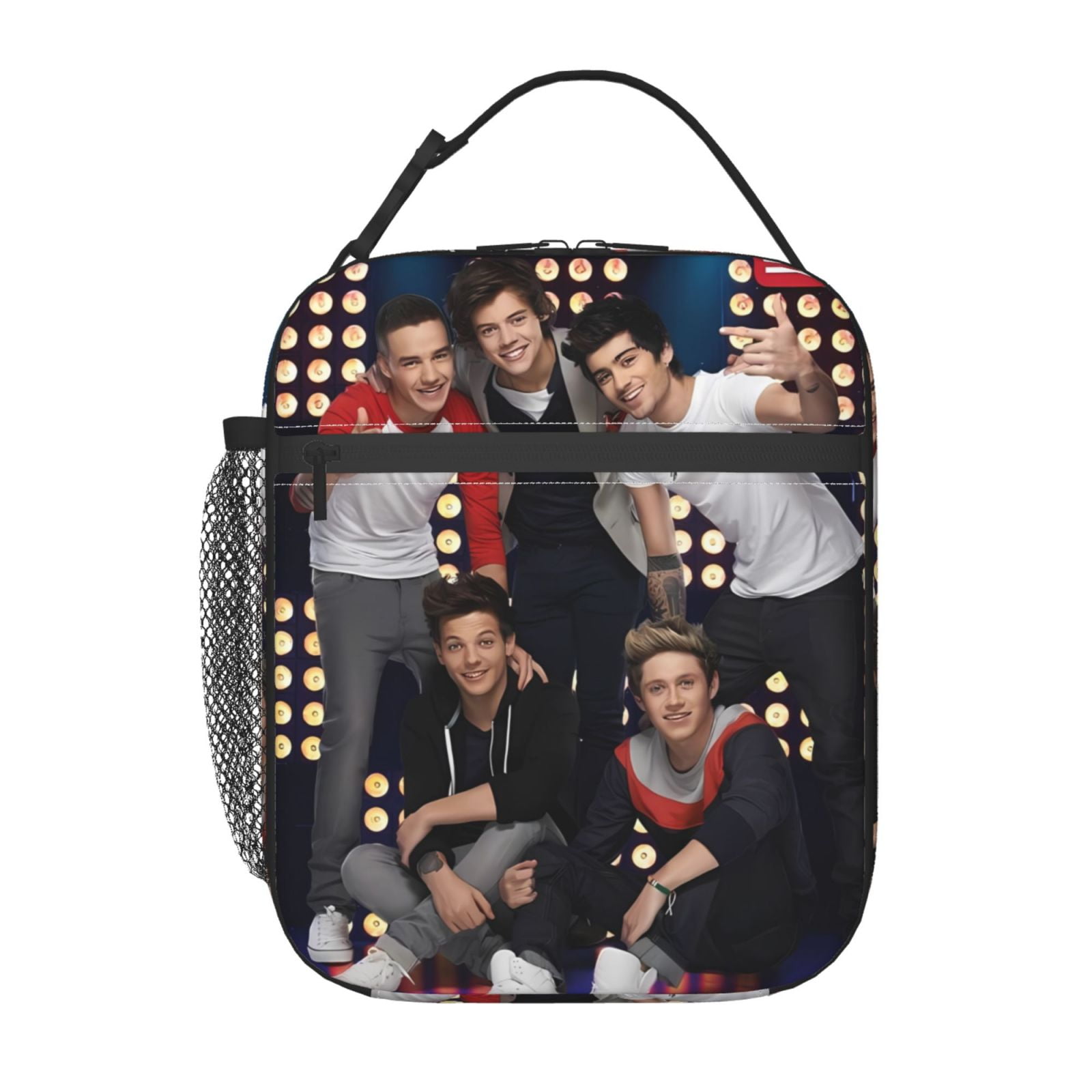 One Direction 1D Lunch Bag Insulated Portable Reusable Lunch Box With ...