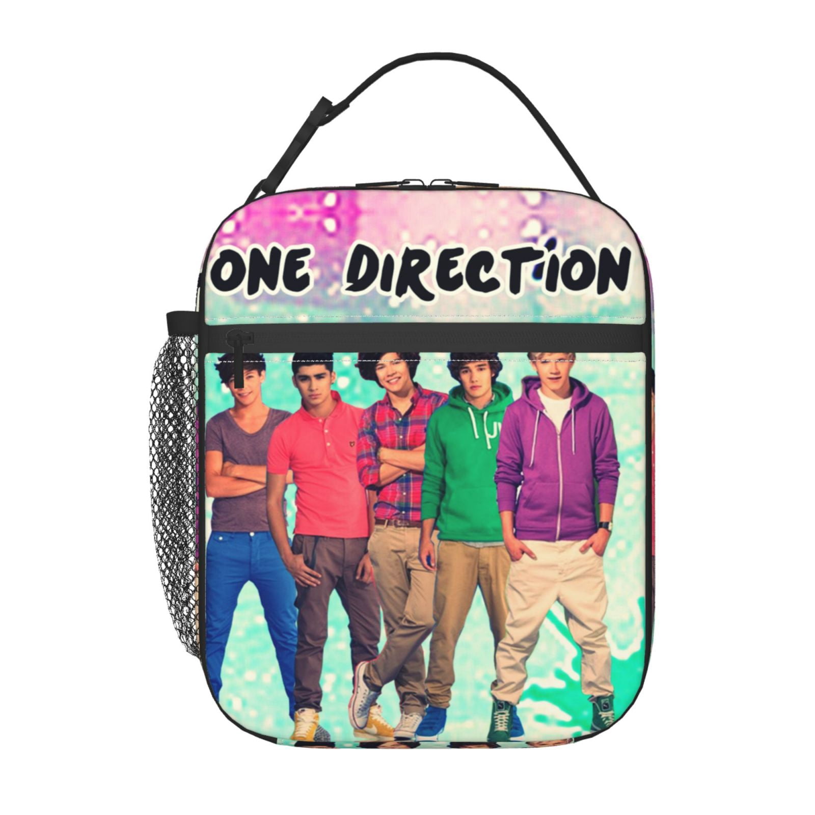 One Direction 1D Lunch Bag Insulated Portable Reusable Lunch Box With ...