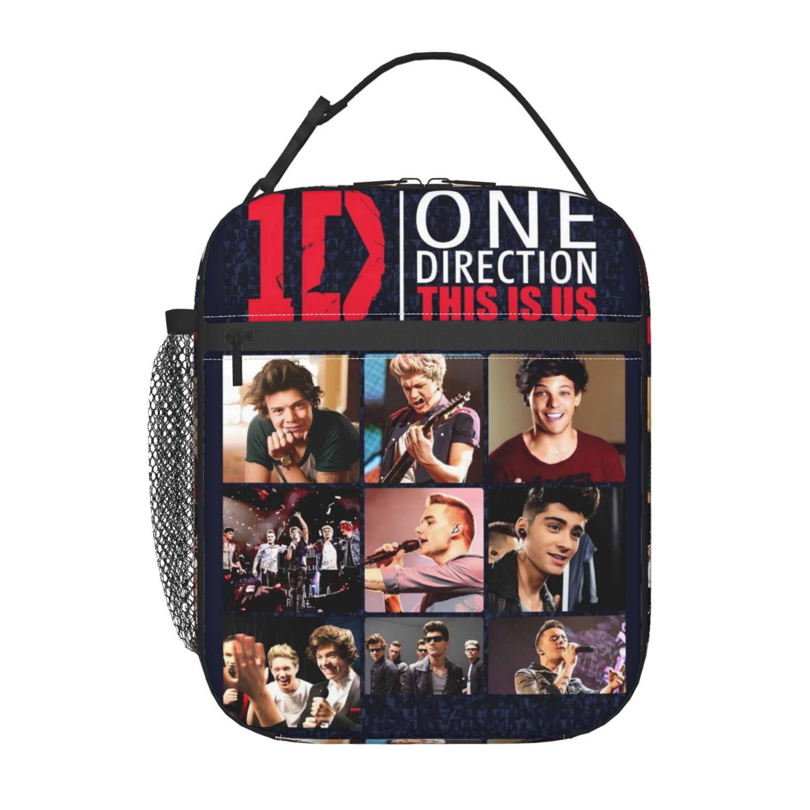 One Direction 1D Lunch Bag Insulated Portable Reusable Lunch Box With ...