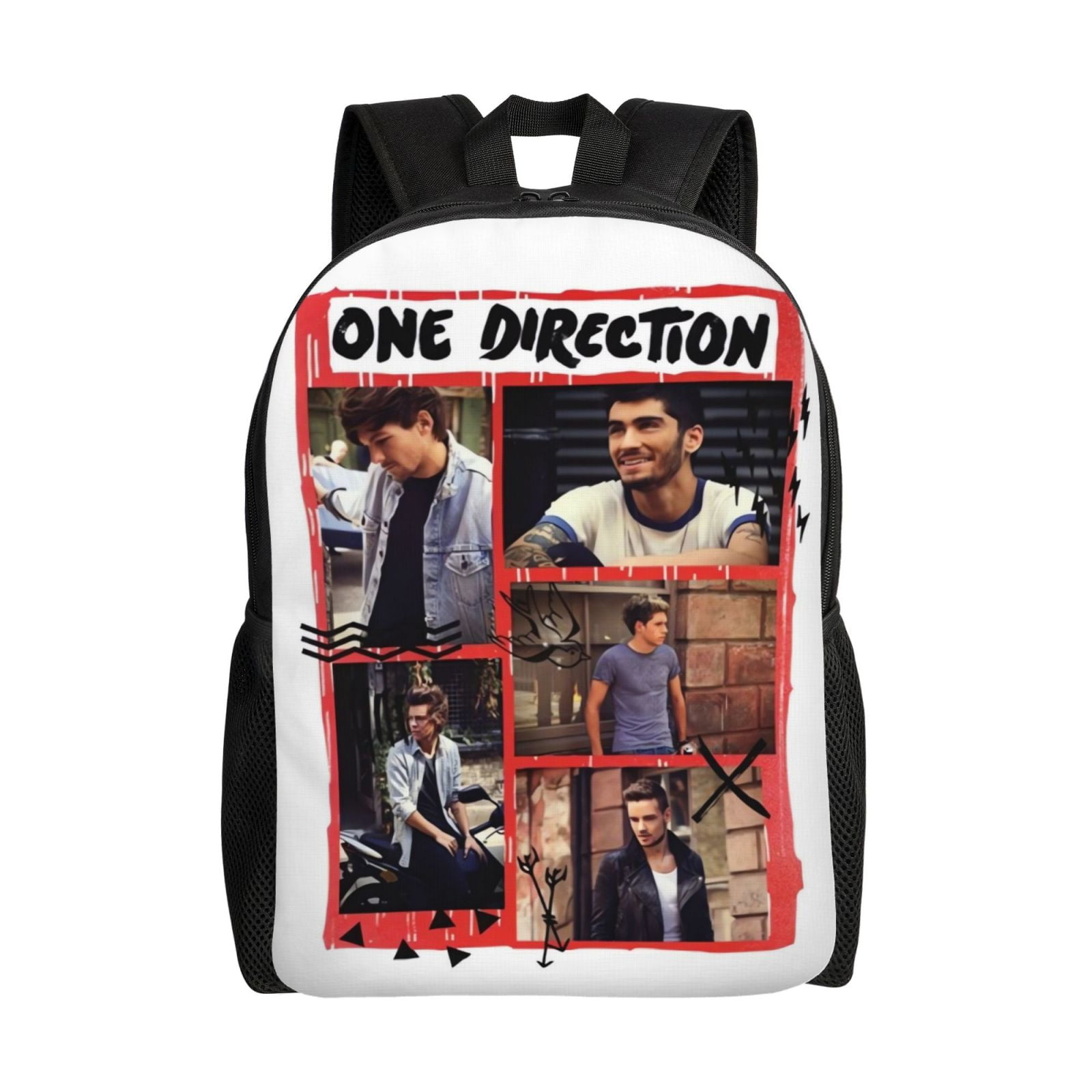 One Direction 1d Laptop Backpack Comfort Backpack Casual Sports 3d ...