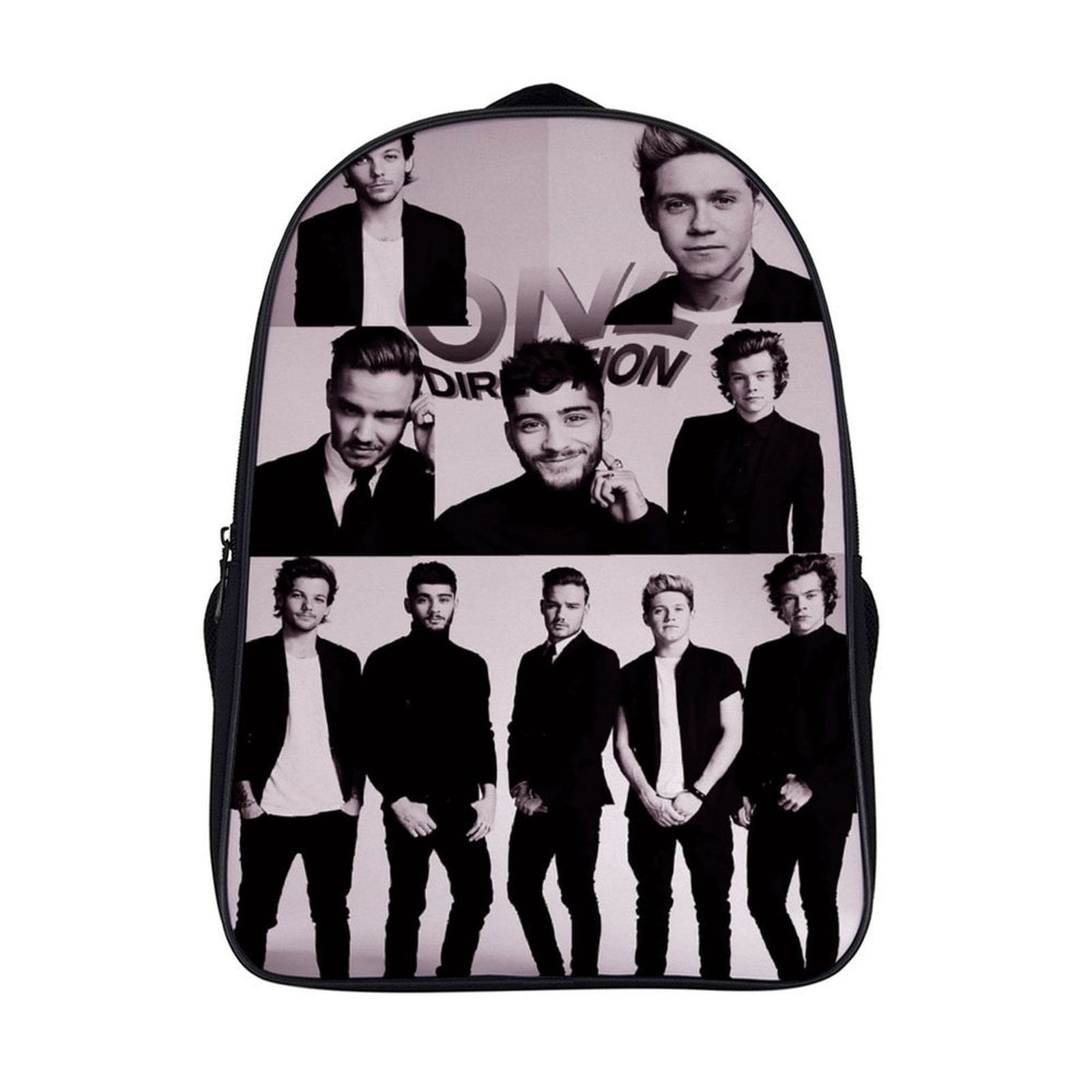 One Direction Backpack 16 Inch Book Bags Casual Daypack for Travel Work ...