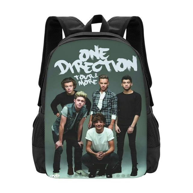 One Direction Backpack,3d Print Laptop Backpack Lightweight Casual ...