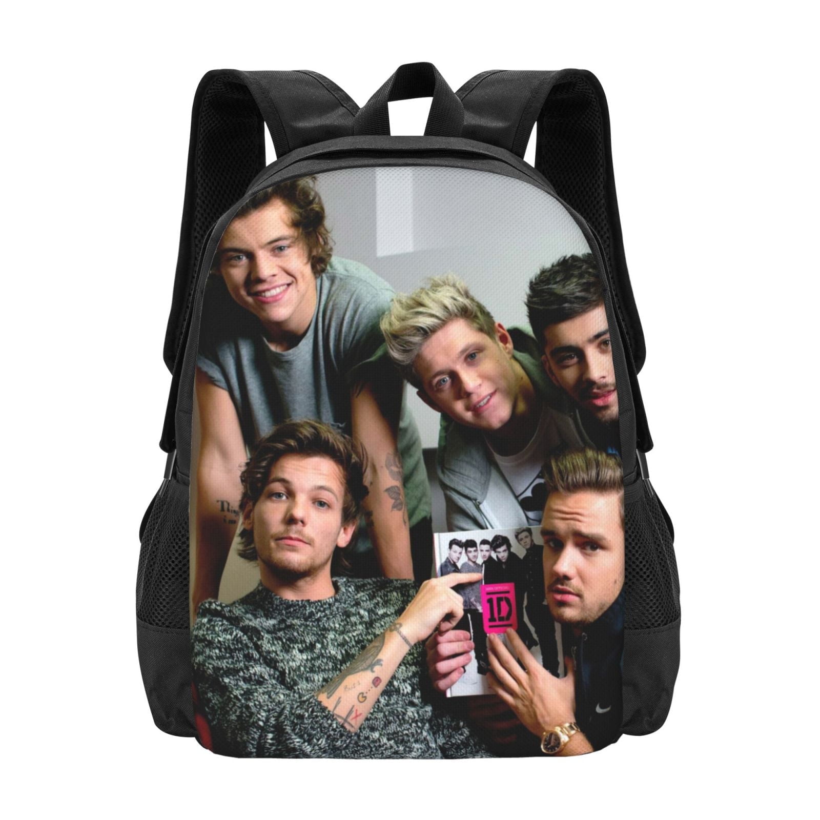 One Direction Backpack,3d Print Laptop Backpack Lightweight Casual ...