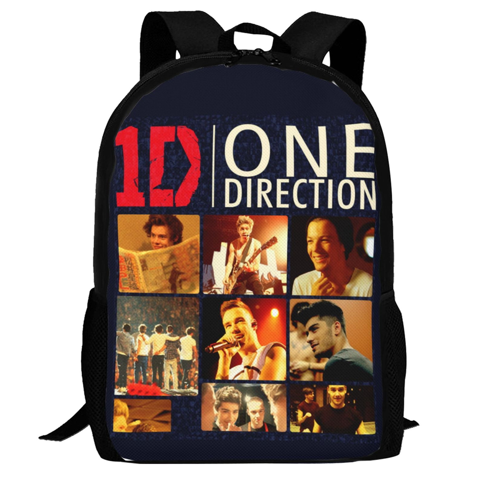 One Direction Backpack,3d Print Laptop Backpack Lightweight Casual ...