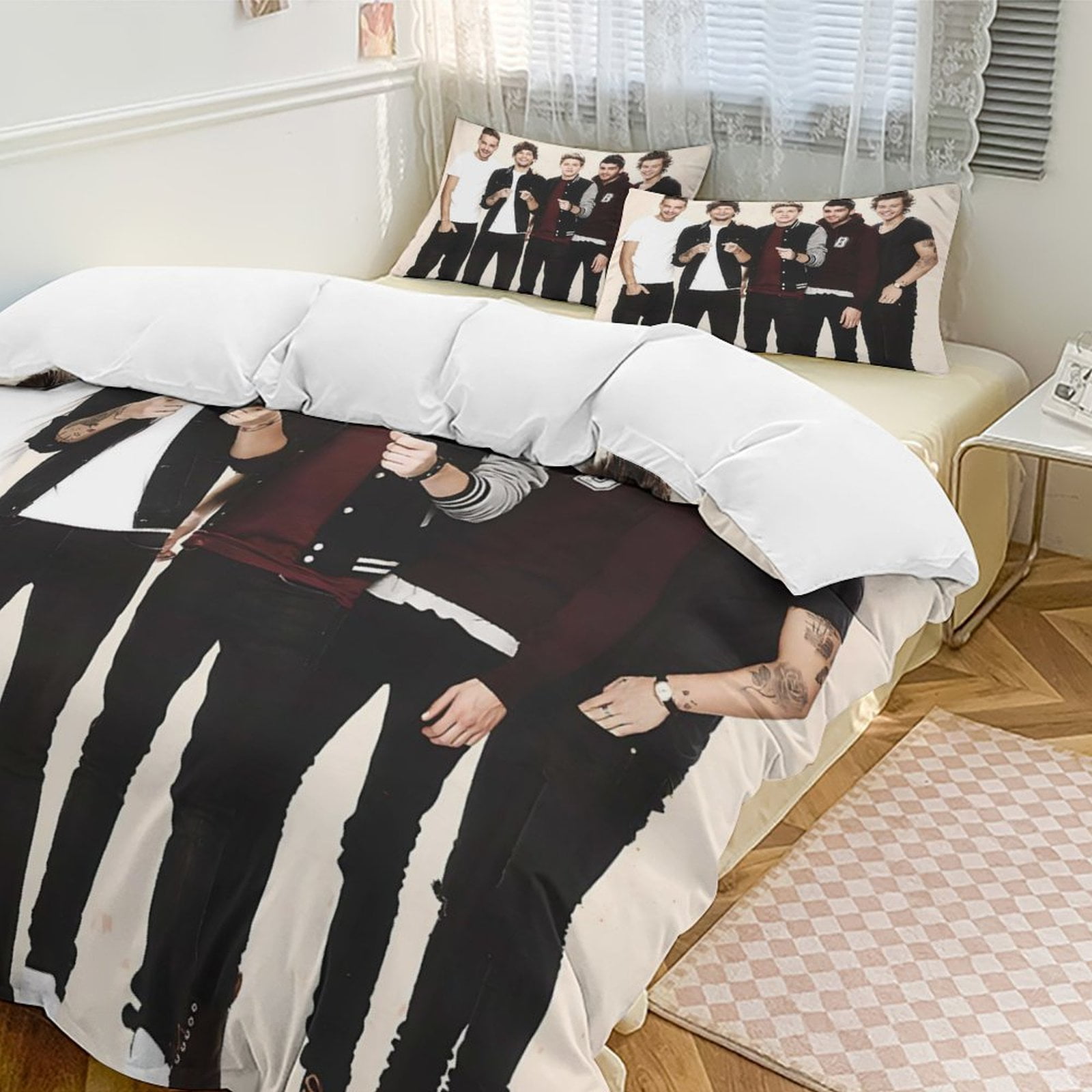 One Direction Bedding Set 3PCS (Duvet Cover And 2 Pillow Shams ...