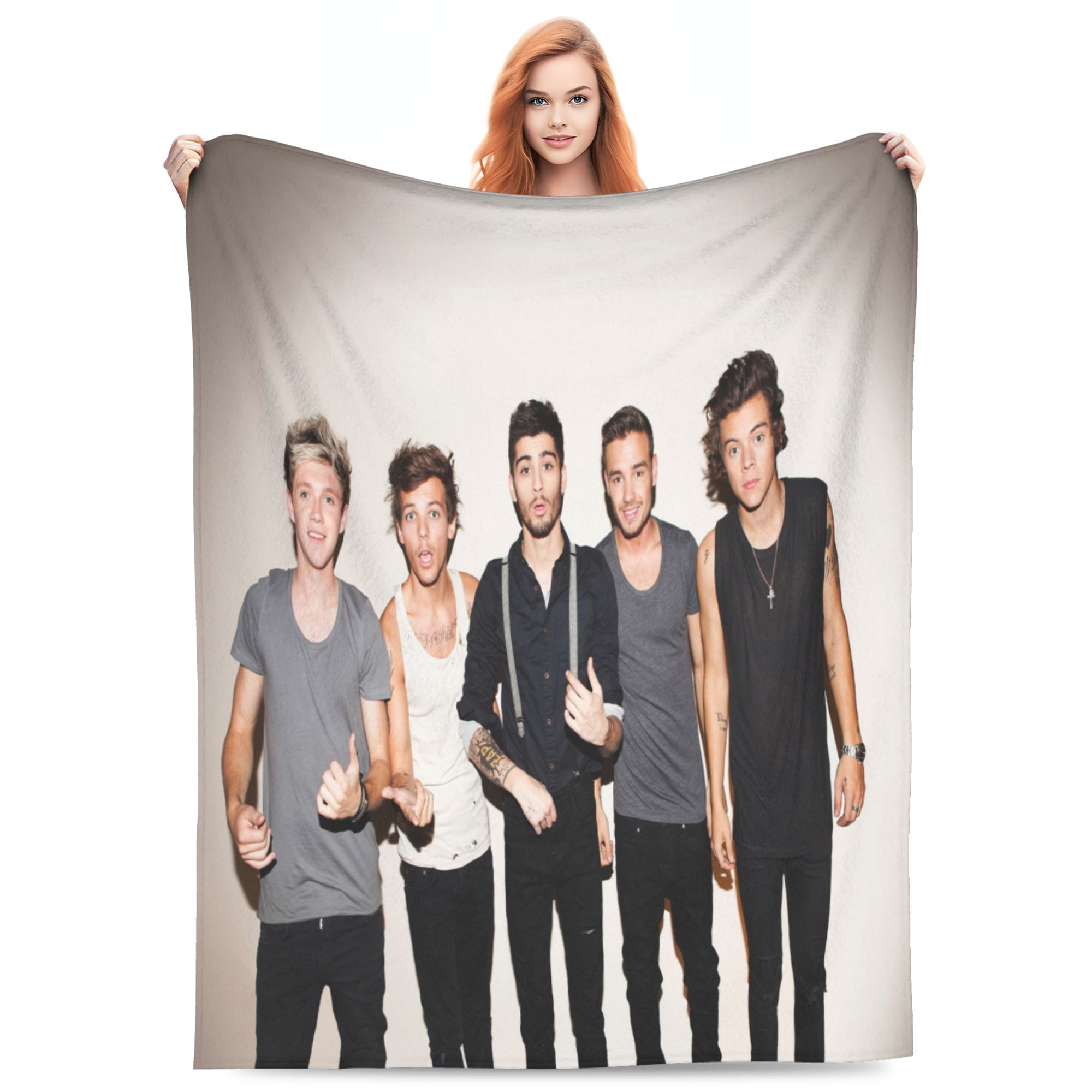 One Direction Blanket Lightweight Throw Blanket Flannel Fleece ...