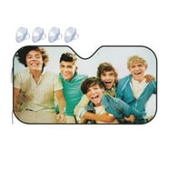 Cartoon Eyes Front Auto Car Windshield Sun shade Sun Visor - Walmart.com