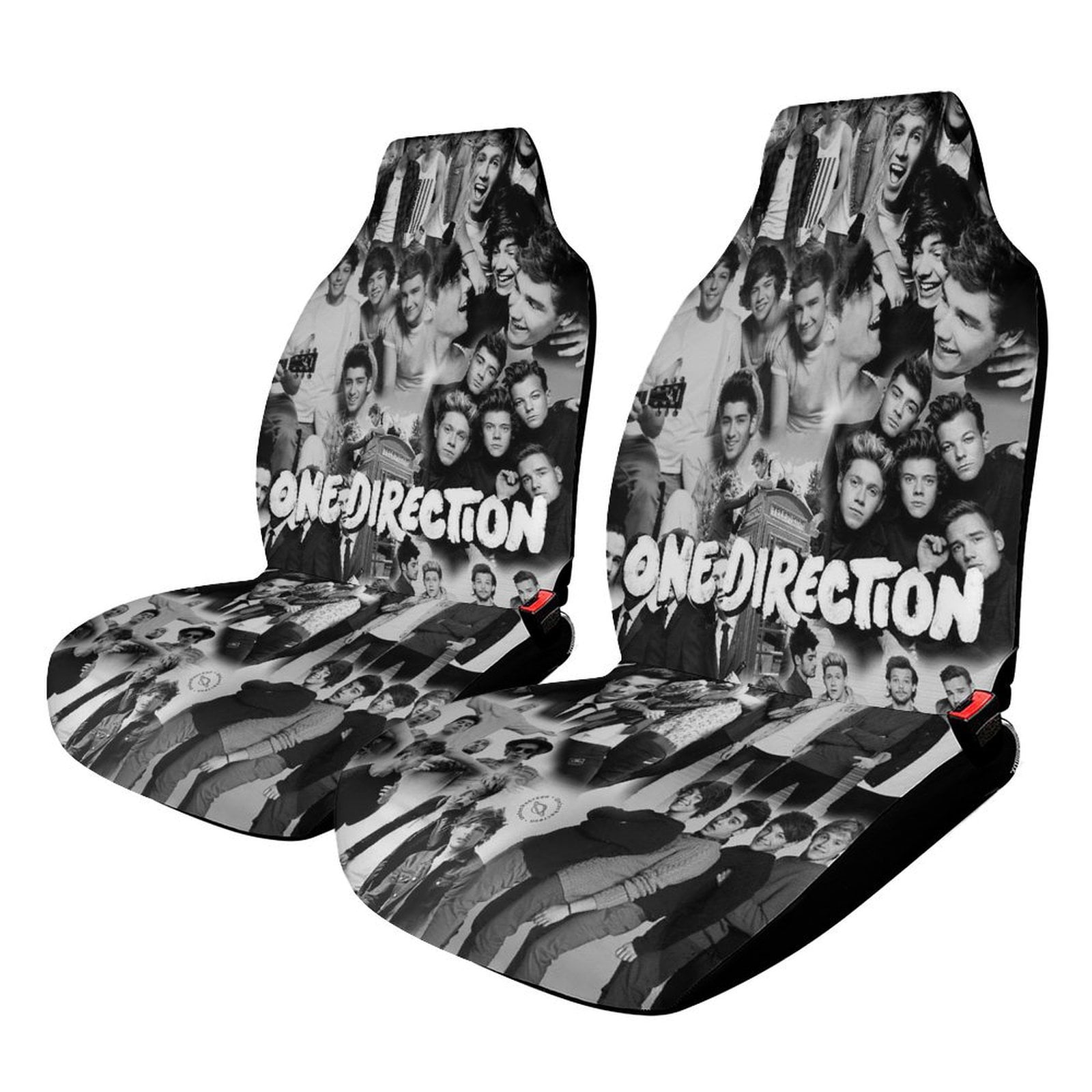 One Direction Car Seat Covers Nonslip Elastic Front Seat Protector ...