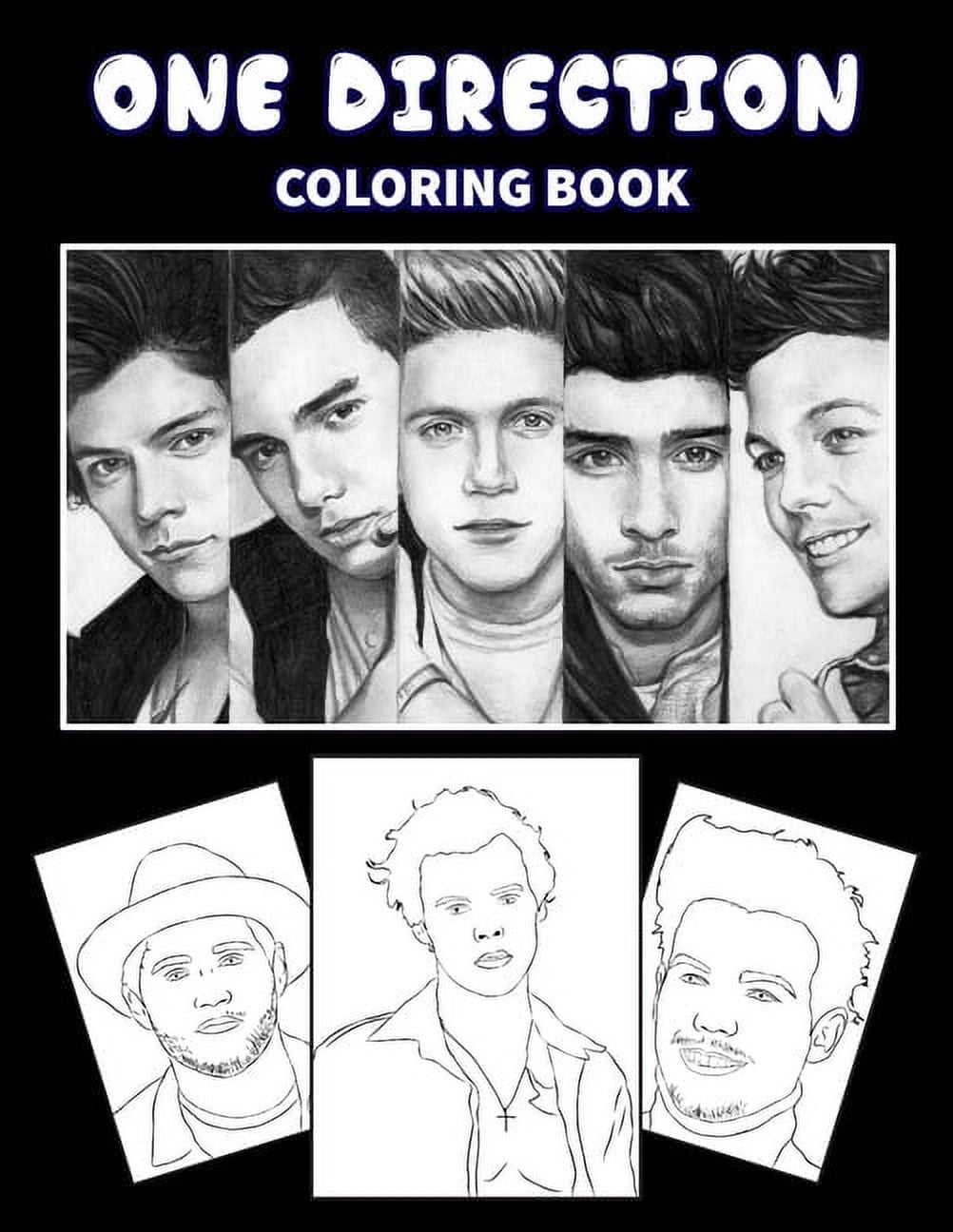 One Direction Logo Coloring Pages