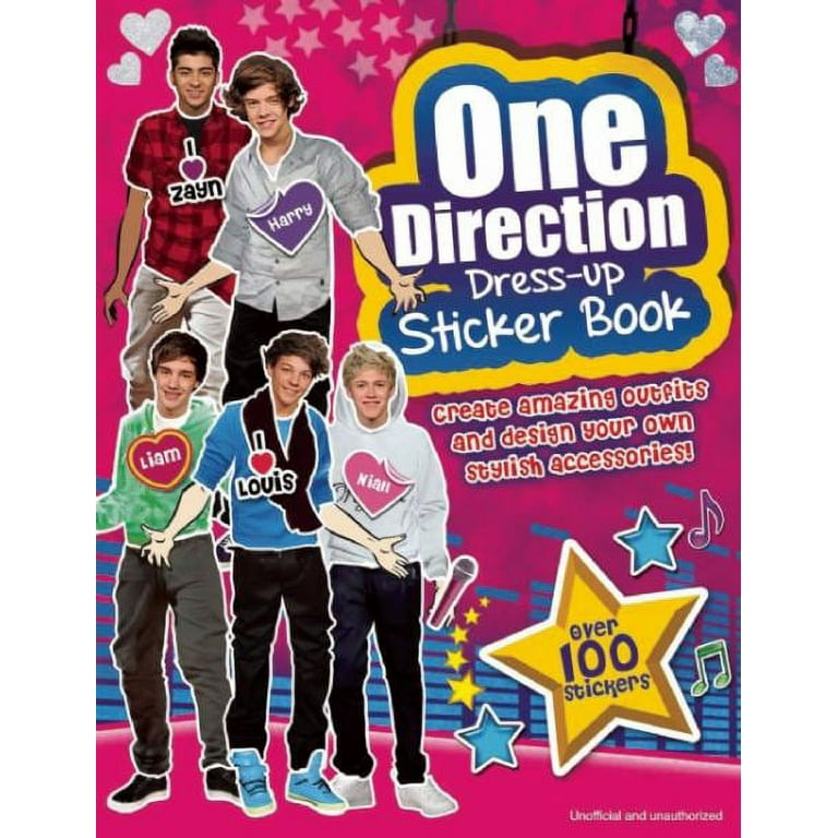 One Direction Stickers Walmart