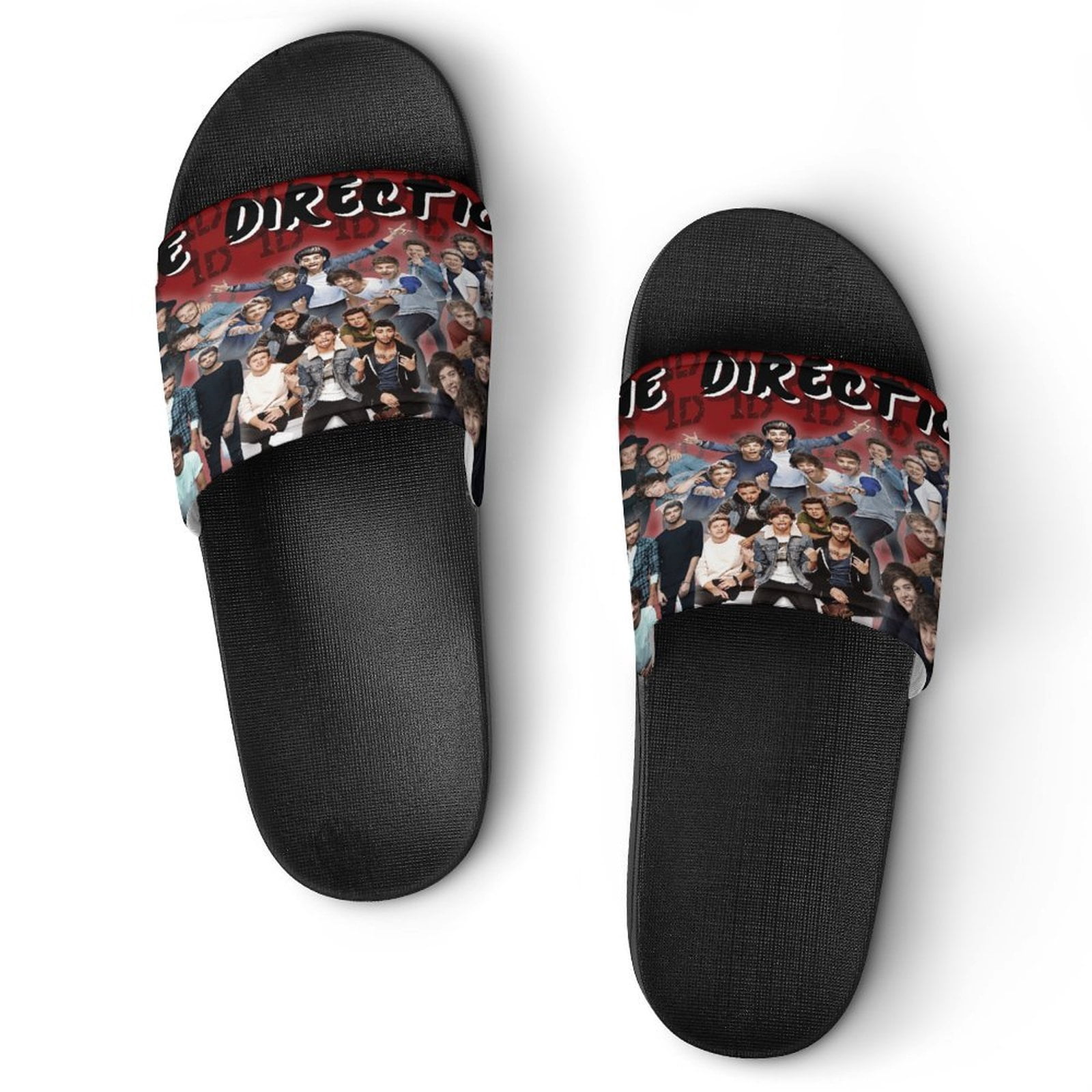 One Direction Home Slippers Slide Sandals, Casual Pool Slide Outdoor ...