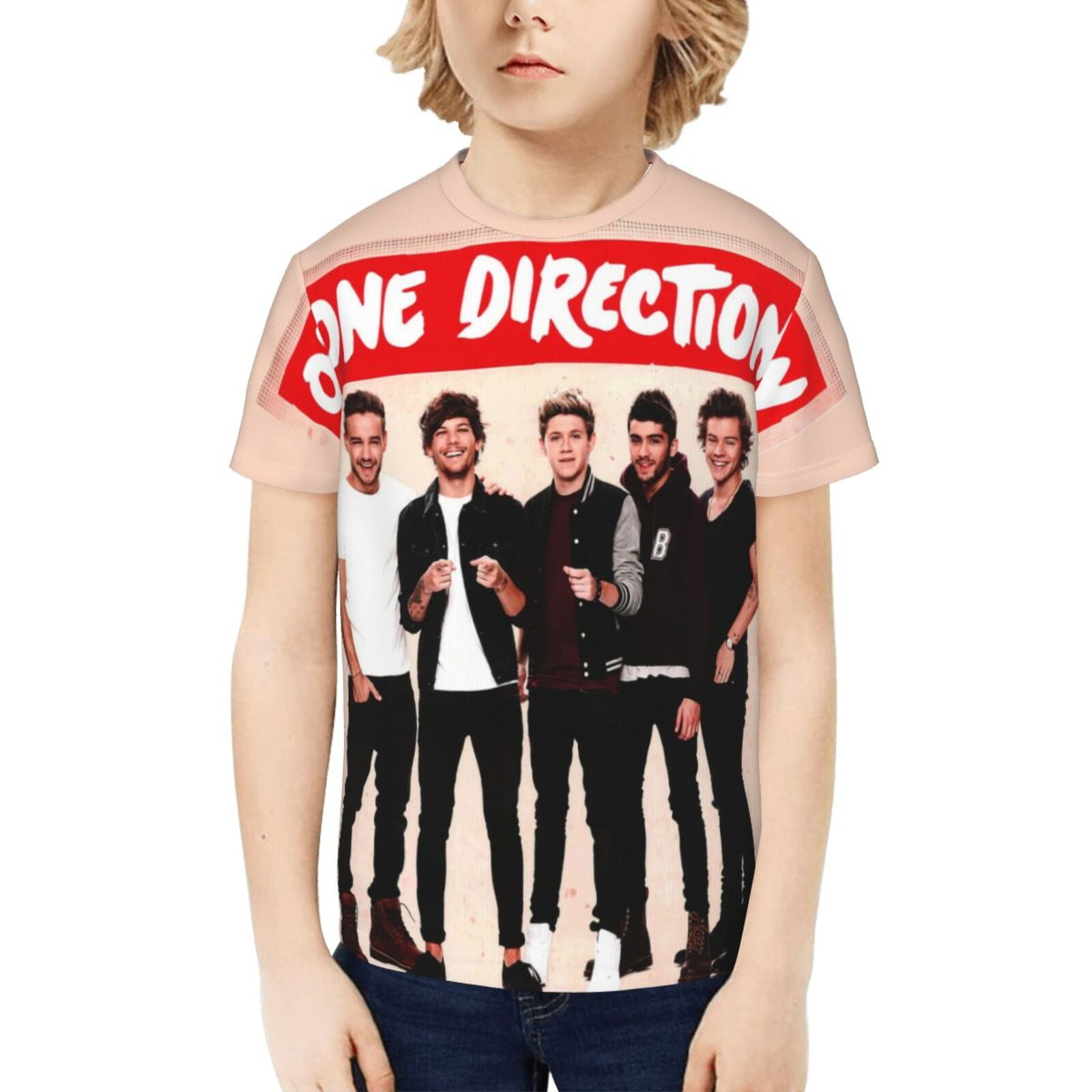 One Direction Kids T-Shirt 3d Printed Graphic T-Shirts Boys And Girls ...